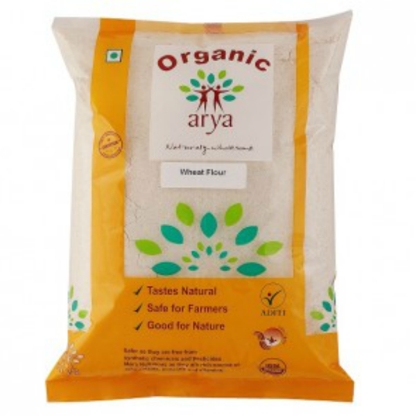 Arya Farm Organic Wheat Flour-1000 Gms – Arabian Organics