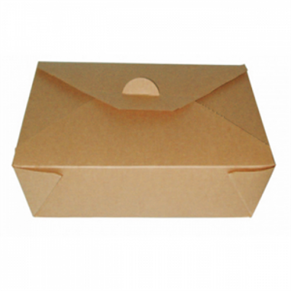 Brown Dinner Box Med Of Cardboard – Arabian Organics