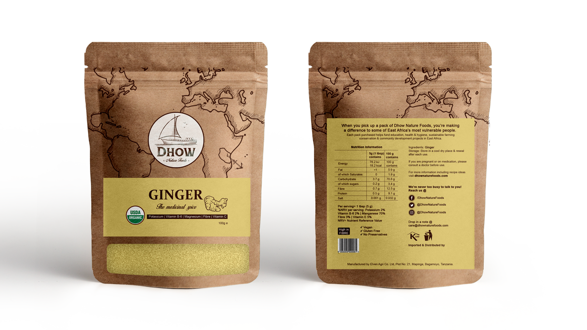 Organic Ginger Powder - 100g – Arabian Organics