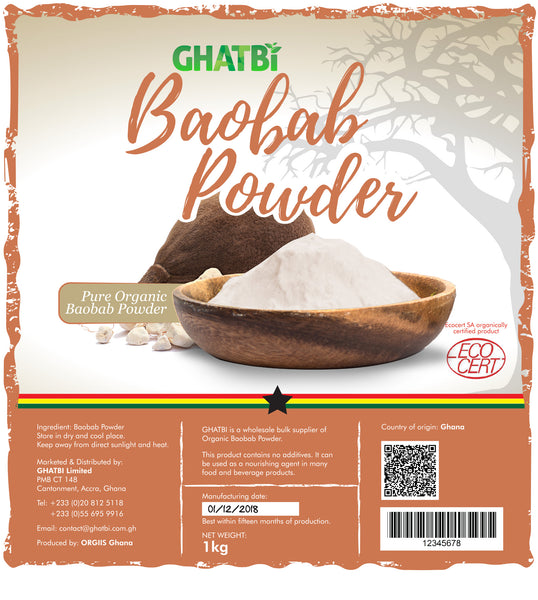 Baobab Powder 1Kg – Arabian Organics