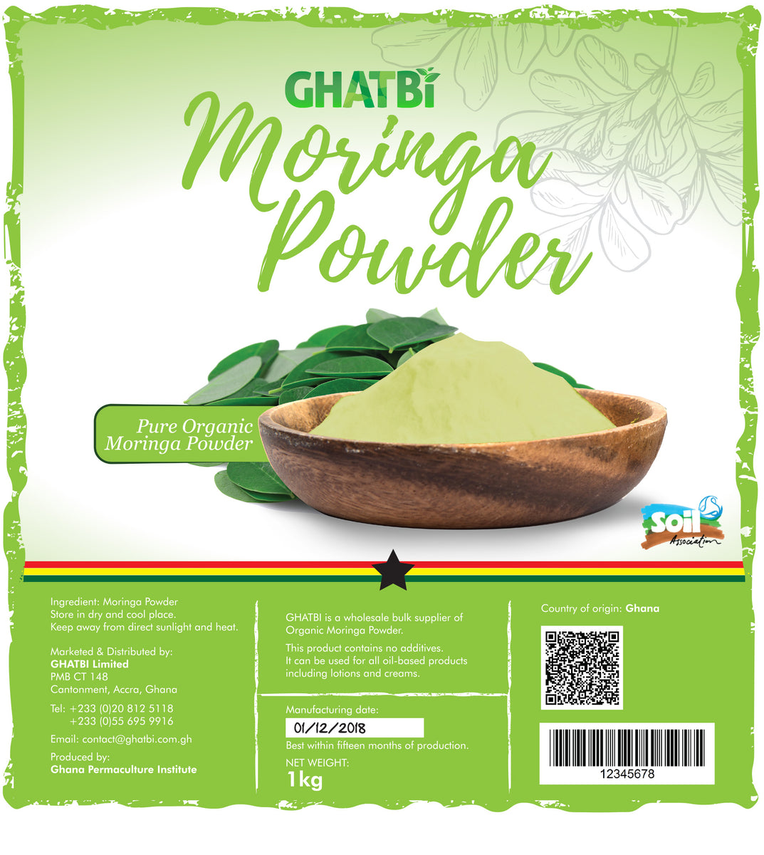 Moringa Powder 1Kg – Arabian Organics