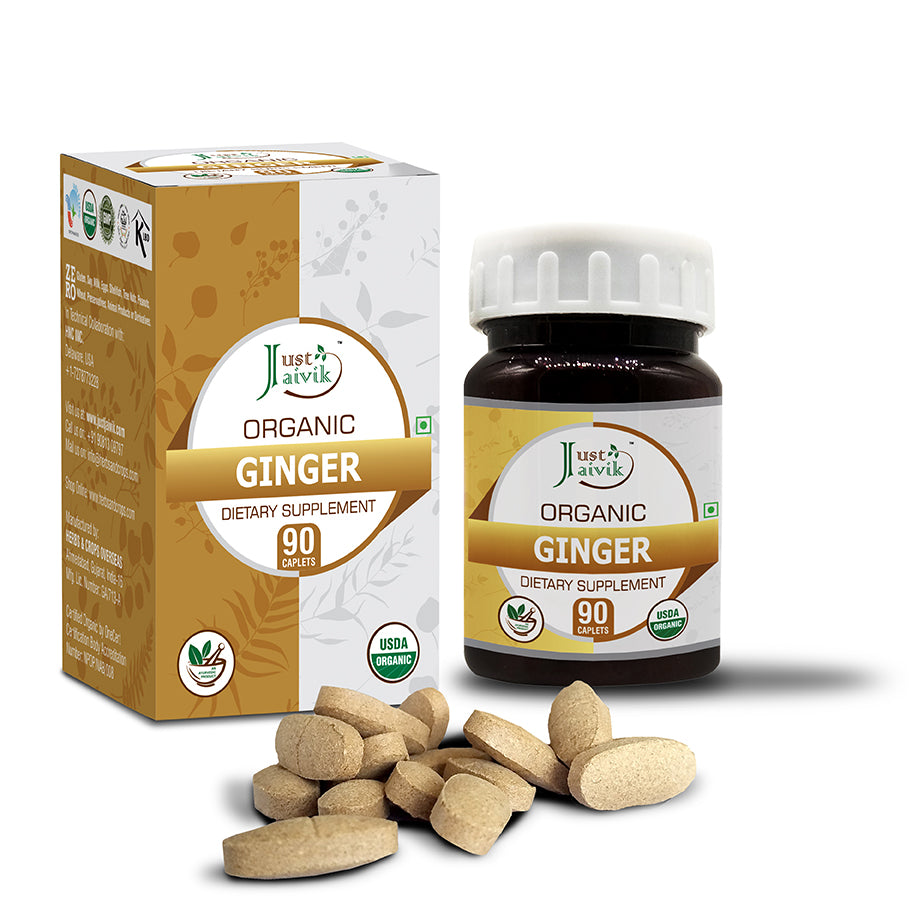 Organic Ginger Caplets – Arabian Organics