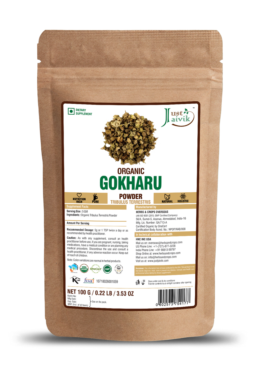 Organic Gokharu Powder – Arabian Organics