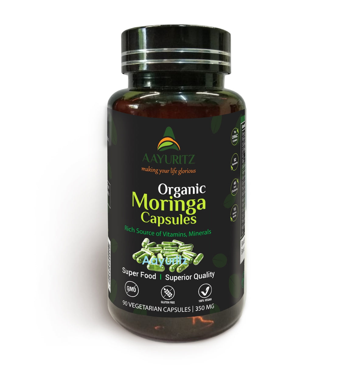 Organic Moringa Capsules – Arabian Organics