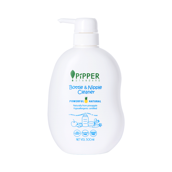 PiPPER Baby Bottle&Nipple Cleaner Gentle Fresh 500 ML Bottle – Arabian ...