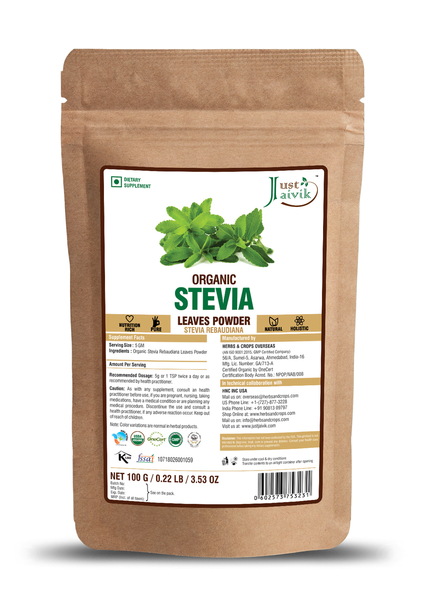 Organic Stevia Leaves Powder – Arabian Organics