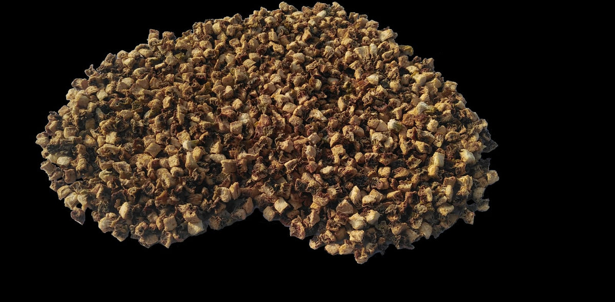 Dried diced lemon peels - plain type 6x6 mm, – Arabian Organics