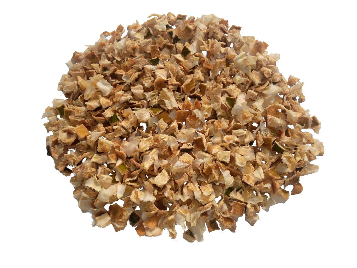 Dried diced lemon peels - fruity type 6x6 mm – Arabian Organics